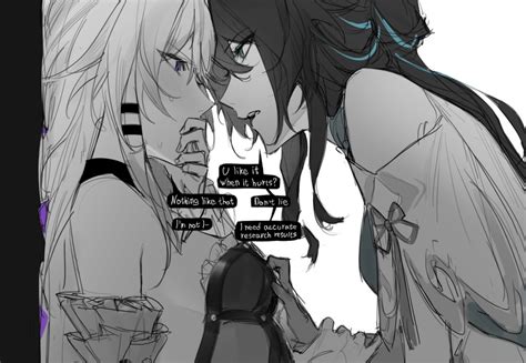 Rule 34 2025 2girls Against Wall Antipka Avoiding Eye Contact Blush Blushing Clothed Covering