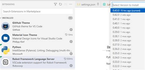 Need To Restart Vs Code For Changes To Be Taken Into Account Issue Robocorp