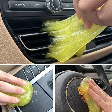 자동차 청소 부드러운 플라스틱 다기능 자동차 에어컨 콘센트 먼지 진흙 페인트 클리너 모든 자동차 접착제 스티커 광택차량용