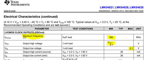 LMK04828 Lmk04828 Output Clock Stability Check Clock Timing Forum Clock Timing TI E2E
