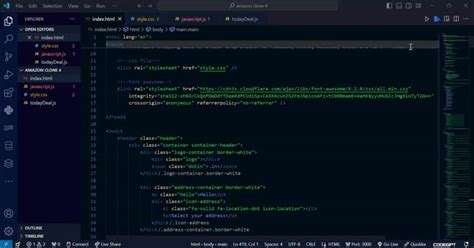 Video Kushagra Verma On Linkedin Webdevelopment Html Css Task2 Webpage Amazonclone