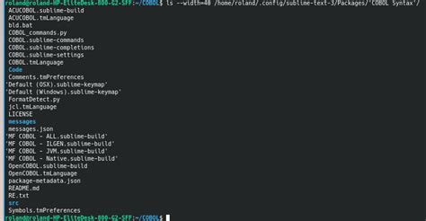 Making Sublime Text 3 Do Cobol Logikal Blog