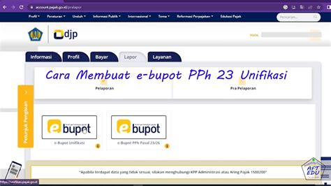 Cara Membuat Bupot Pph Unifikasi YouTube