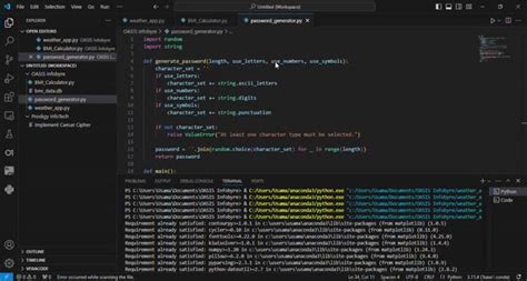Created A Command Line Password Generator For Oasis Infobyte Choudhary Ali Posted On The Topic