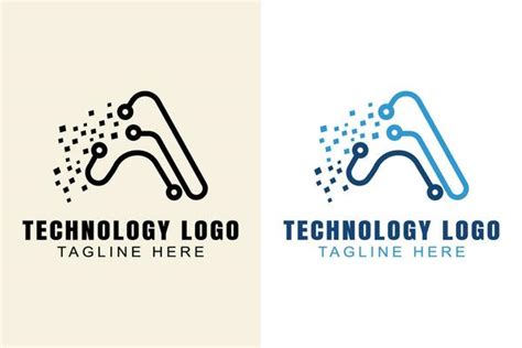 ai tech logo vector art icons and graphics for free download