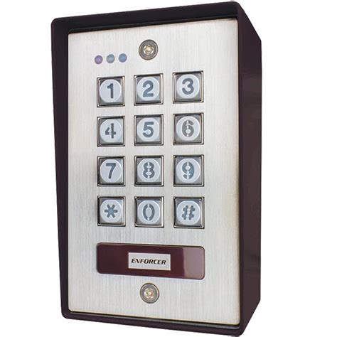 Seco Larm Sk 1123 Spq Enforcer Vandal Resistant Outdoor Access Control