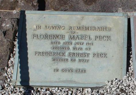 Florence Mabel Turnbull Peck 1879 1911 Find A Grave Memorial