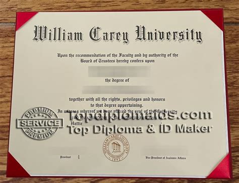 Buy A William Carey University Diploma In 2023 Order A Wcu Degree