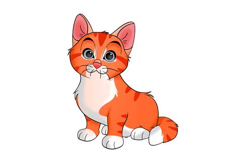 Orange Cat Clip Art
