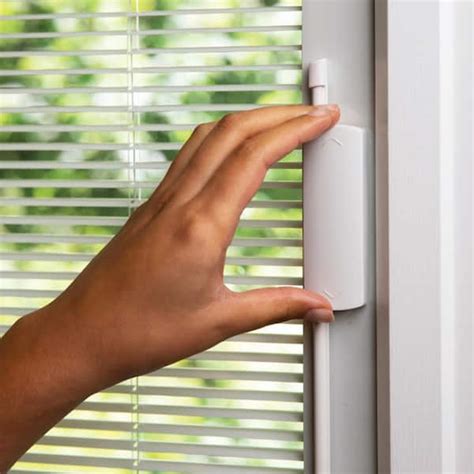 Glass Door Blinds Inside Window