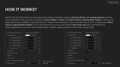 Alessandro Toesca Tutorial Emissive Bounce Card In Ue5