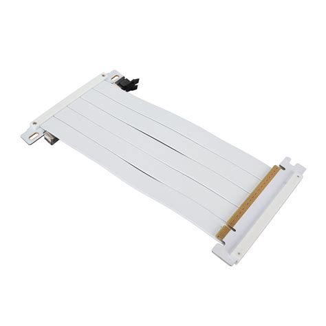 Pcie 40 X16 Riser Cable High Speed Flexible Double Sided 180 Degree