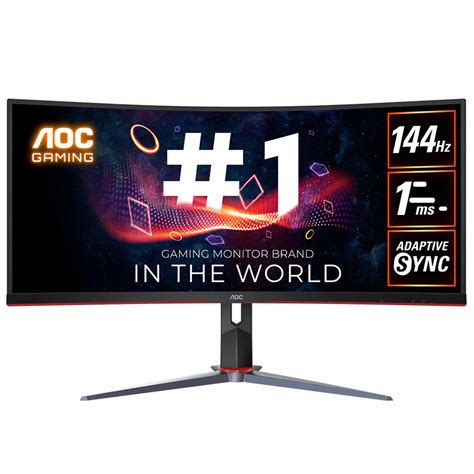 AOC In WQHD VA Hz FreeSync Curved Gaming Monitor CU G X Msy Com Au
