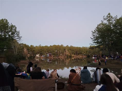 Sun Going Down On The Last Day Of Larf Rrenfaire