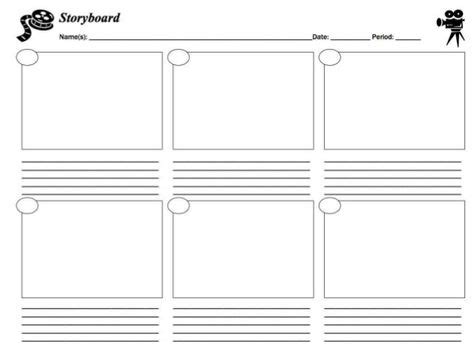 Graphic Novel Storyboard Template Graphic Novel Storyboard Template