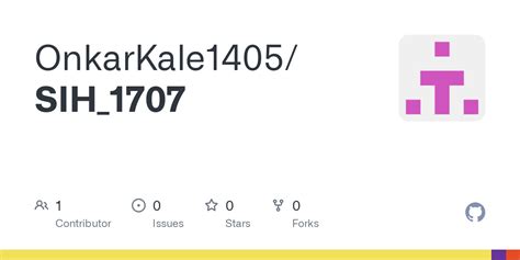 Github Onkarkale1405sih1707