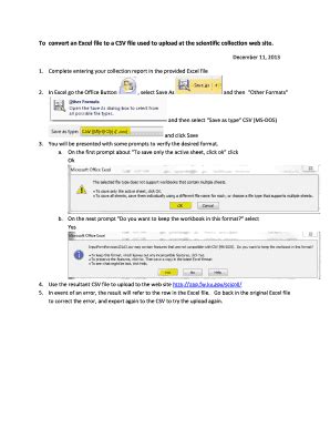 Fillable Online Xls To Csv Conversion Fax Email Print PdfFiller