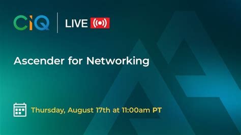 ciq on linkedin ascender for networking