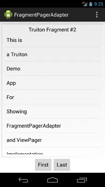 android fragmentpageradapter example truiton