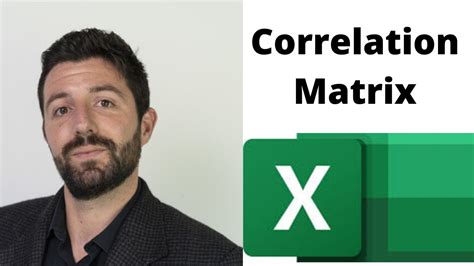 Correlation Matrix In Excel Youtube