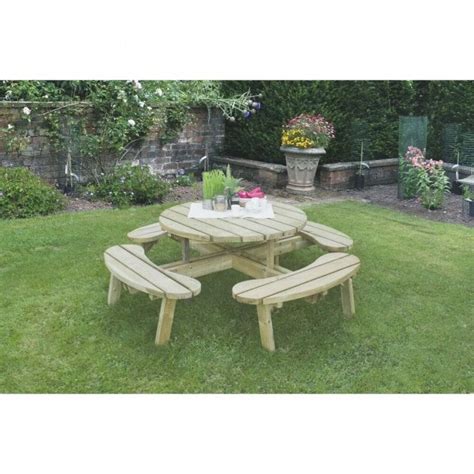 Forest Garden Circular Picnic Table Build And Plumb