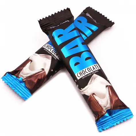 Batonchik With Milk Filling Chocolate Bars Grand Candy