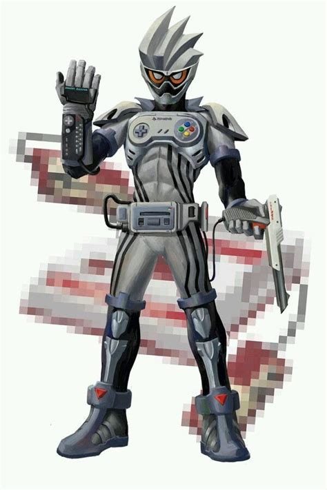 Ex Aid Super Famicom Arte De Hero Diseño De Personajes Armaduras