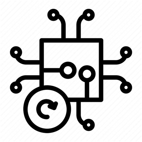 Refresh Data Embedded Electronics Electronic Icon Download On