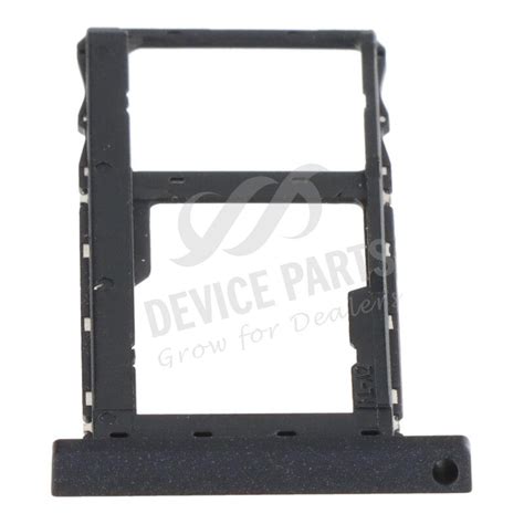 SIM SD Card Tray For Lenovo Tab M10 TB X605 Black Ori