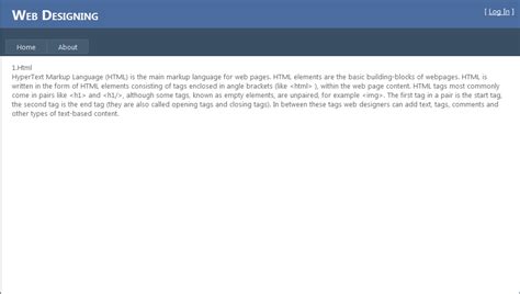 Web Designing Made Easy Collapsible Panel