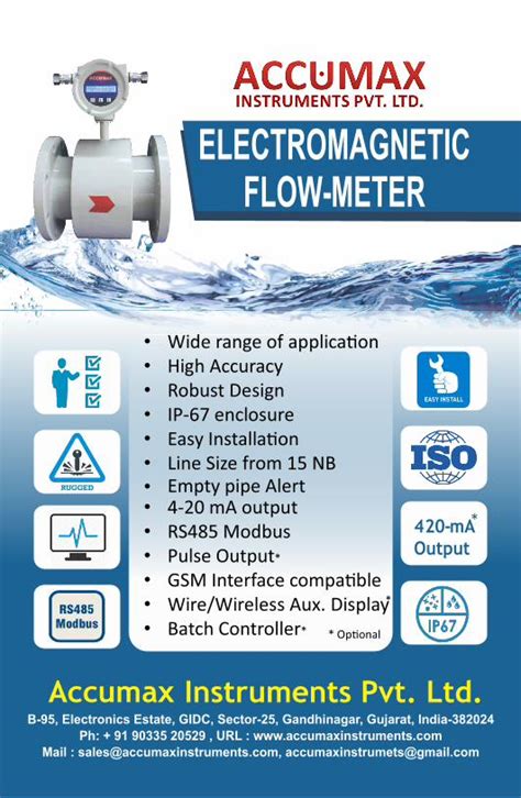 Pdf Accumax Brochure Electromagnetic Flow Meter Remote Dokumen Tips