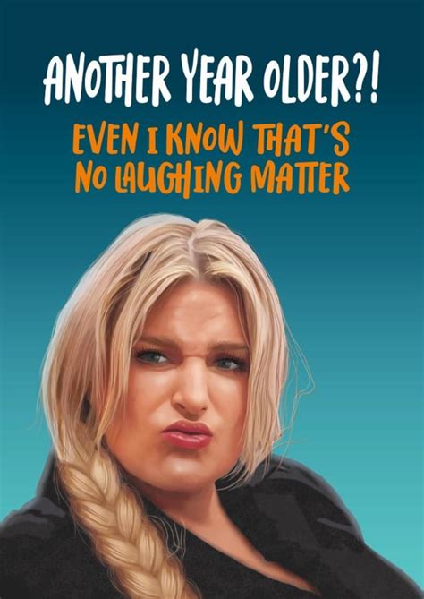 Funny Birthday Card Daisy May Cooper Last One Laughing Thortful