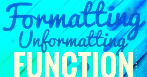 Formatted And Unformatted Input Output Function In C