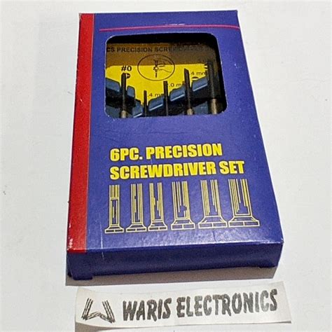 Jual Obeng Set Mini 6 Pcs Precision Screwdriver Set Shopee Indonesia