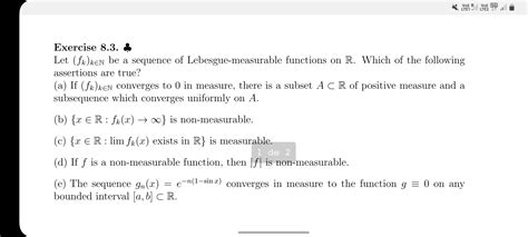 Pointwise Convergence Measurability Of The Preimage Of A Sequence Of