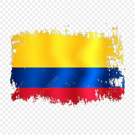 Colombia Flag Png Dibujos Bandera Colombia Colombia Bandera De