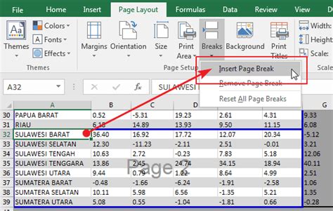 Tutorial Cara Print Di Excel Supaya Tidak Terpotong Rapi Dan Full Kertas