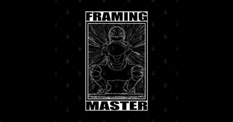 Catcher Framing Master Catcher Sticker Teepublic