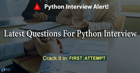 71 Python Interview Questions And Answers New Get Ready For Technical Round Artofit