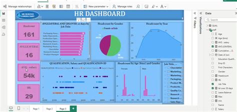 Powerbi Hranalytics Datavisualization Dashboarddesign