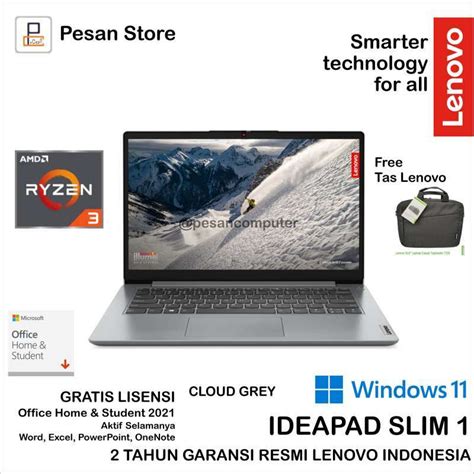 Promo Lenovo Ideapad Slim Nid Amd U Ram Gb Gb Ssd Fhd Tn Amd Radeon M