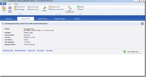 Restore Windows To Azure Vm With Cloudberry Server Backup 4sysops