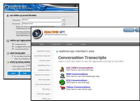 realtime spy plus remote computer monitoring software