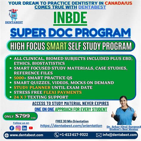 INBDE SUPER DOC PROGRAM : r/CAAPID