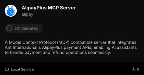 Alipayplus Mcp Server Mcp Servers · Lobehub