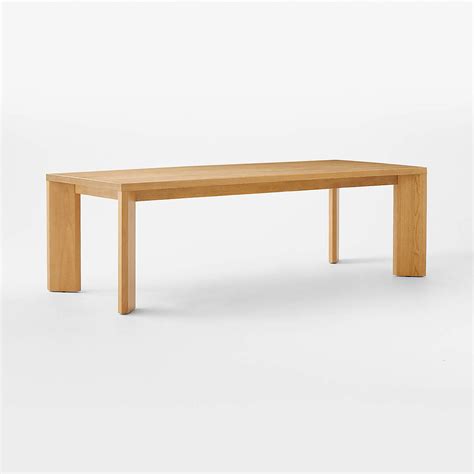 Sydney Rectangular White Oak Dining Table 955 Reviews Cb2