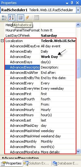 Telerik Web Forms Scheduler Accessibility And Internationalization Translating Strings Telerik
