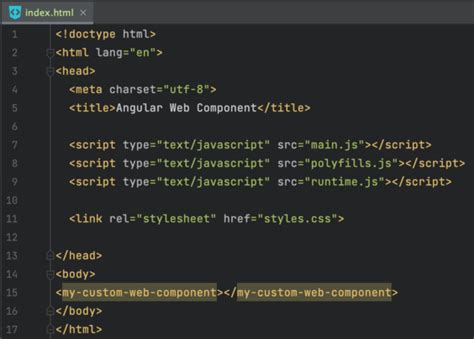 How To Build A Web Component In Angular For Exporting