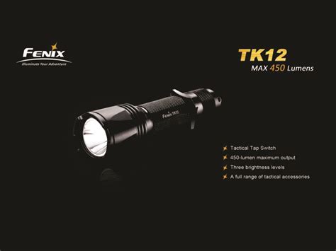 Linterna FENIX TK12 450 Lumens – Mundo Nautico
