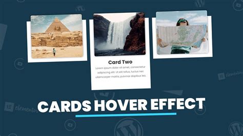 Elementor Card Slide Down Animation On Hover Wordpress Elementor Pro Tutorial Elementor